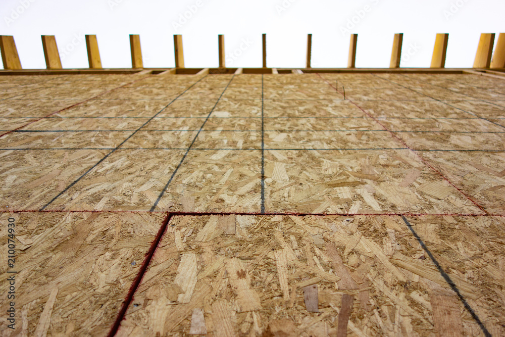 Bottom view on Building construction: Composite material: Structural ...