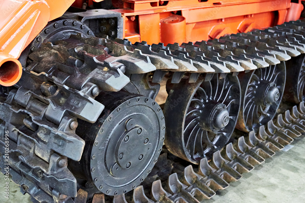 Continuous track Stock Photo | Adobe Stock