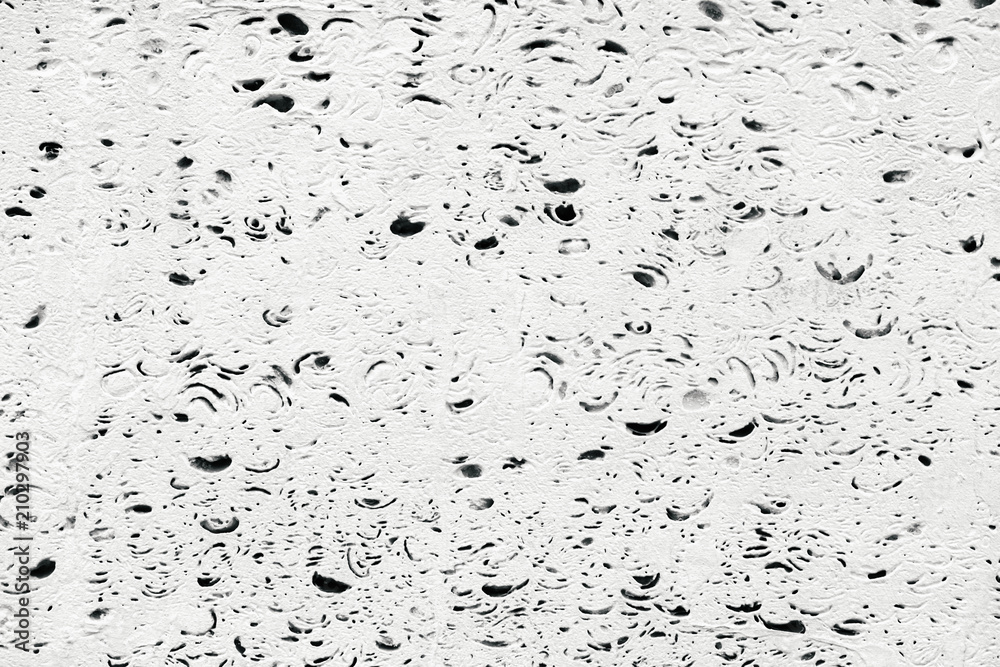 Pattern of foam block in macro. Template of foundation of old building ...