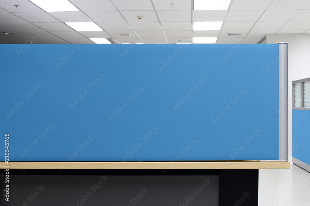 Partition, Blue Partition wall Office Cubicle, Partition Quadrilateral ...