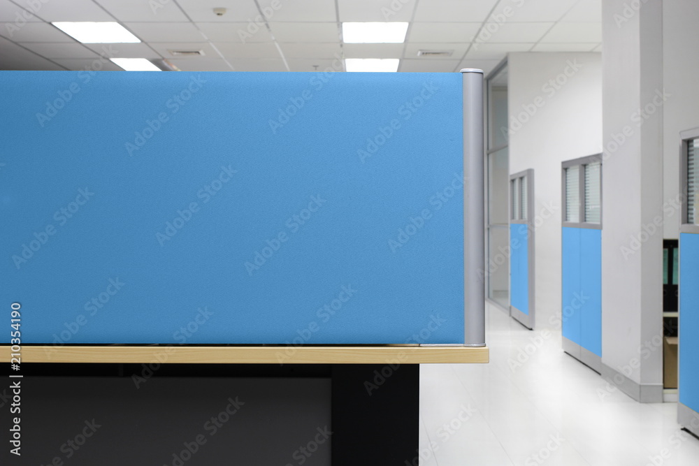 Partition, Blue Partition wall Office Cubicle, Partition Quadrilateral ...