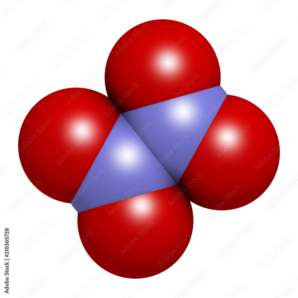 Nitrogen tetroxide (dinitrogen tetroxide, N2O4) rocket propellant ...