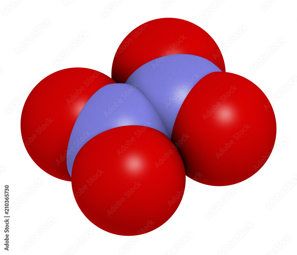 Nitrogen tetroxide (dinitrogen tetroxide, N2O4) rocket propellant ...