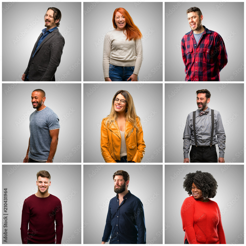 People Blinking Eyes