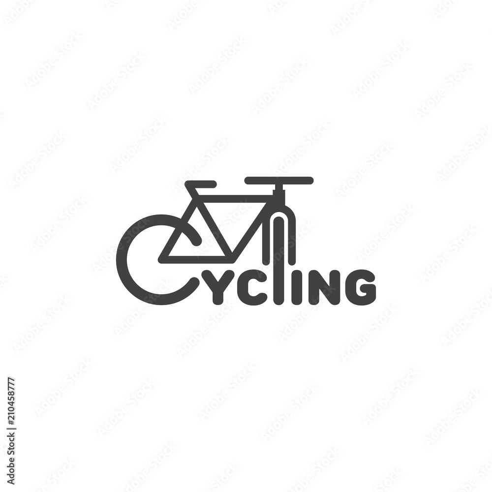 Cycling logo Stock Vector | Adobe Stock