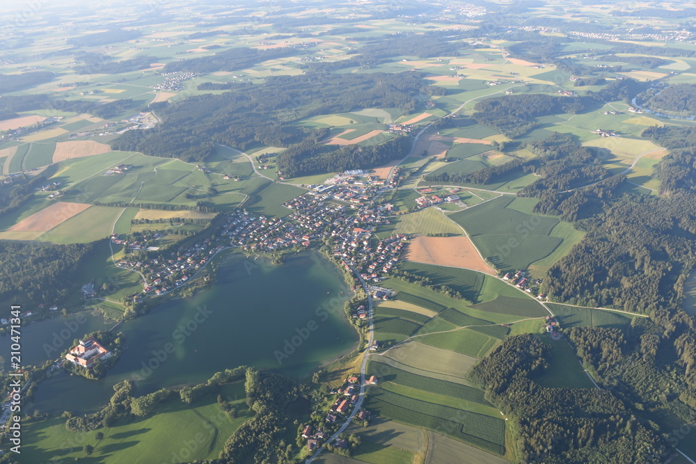 Seeon, Chiemgau, Seebruck, Kloster, Klostersee, Seeon-Seebruck, See ...
