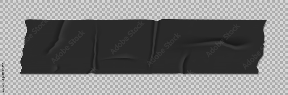 Photo Creative vector illustration of duct insulating adhesive tape ...