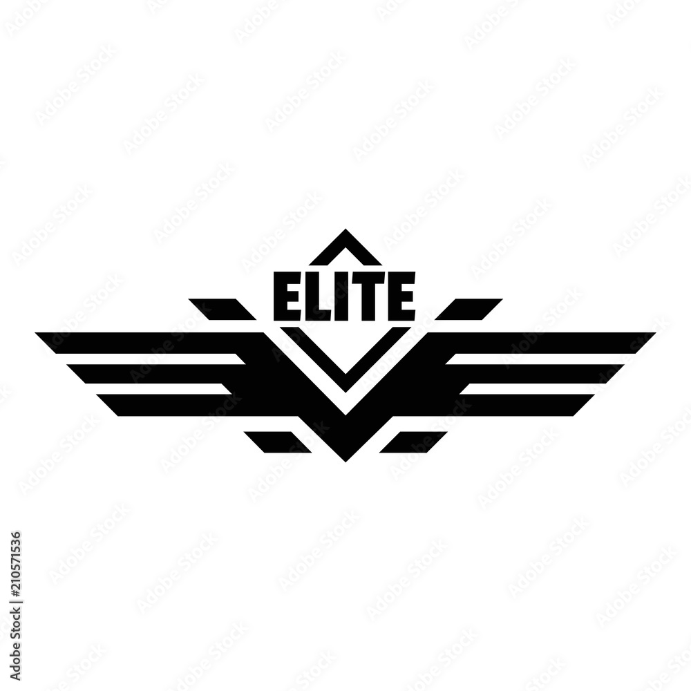 Elite force logo. Simple illustration of elite force vector logo for ...