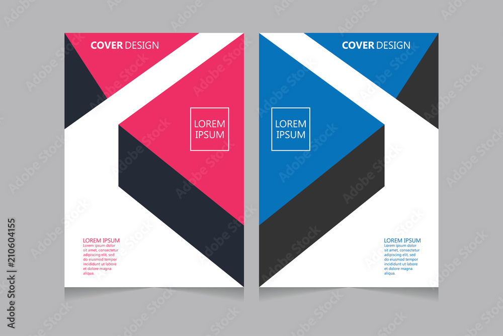 Annual report, pamphlet, presentation, brochure. Front page, book cover ...