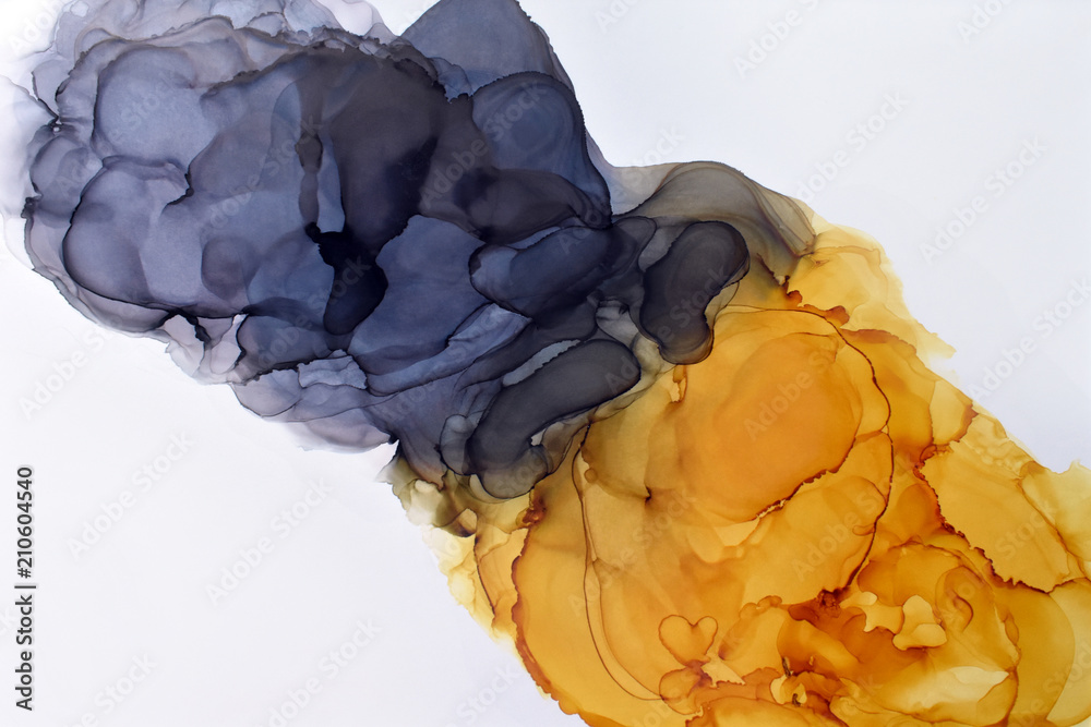 Alcohol Ink Composition Stock Photo | Adobe Stock