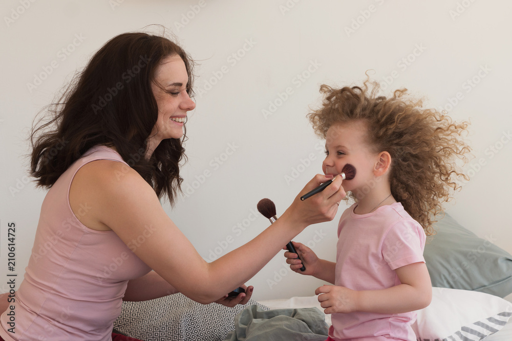 Blushing Little Girl