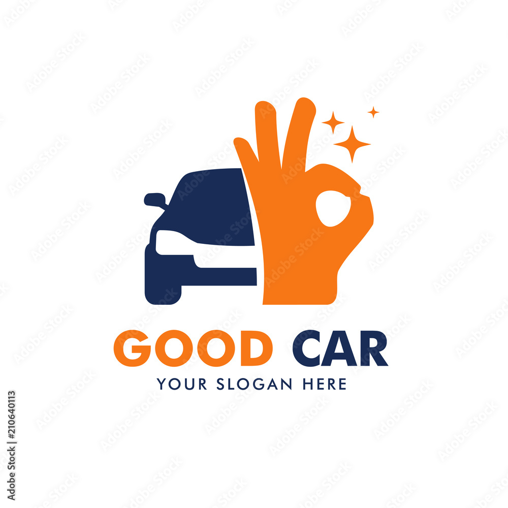 Good Car Logo Vector Stock Vector | Adobe Stock