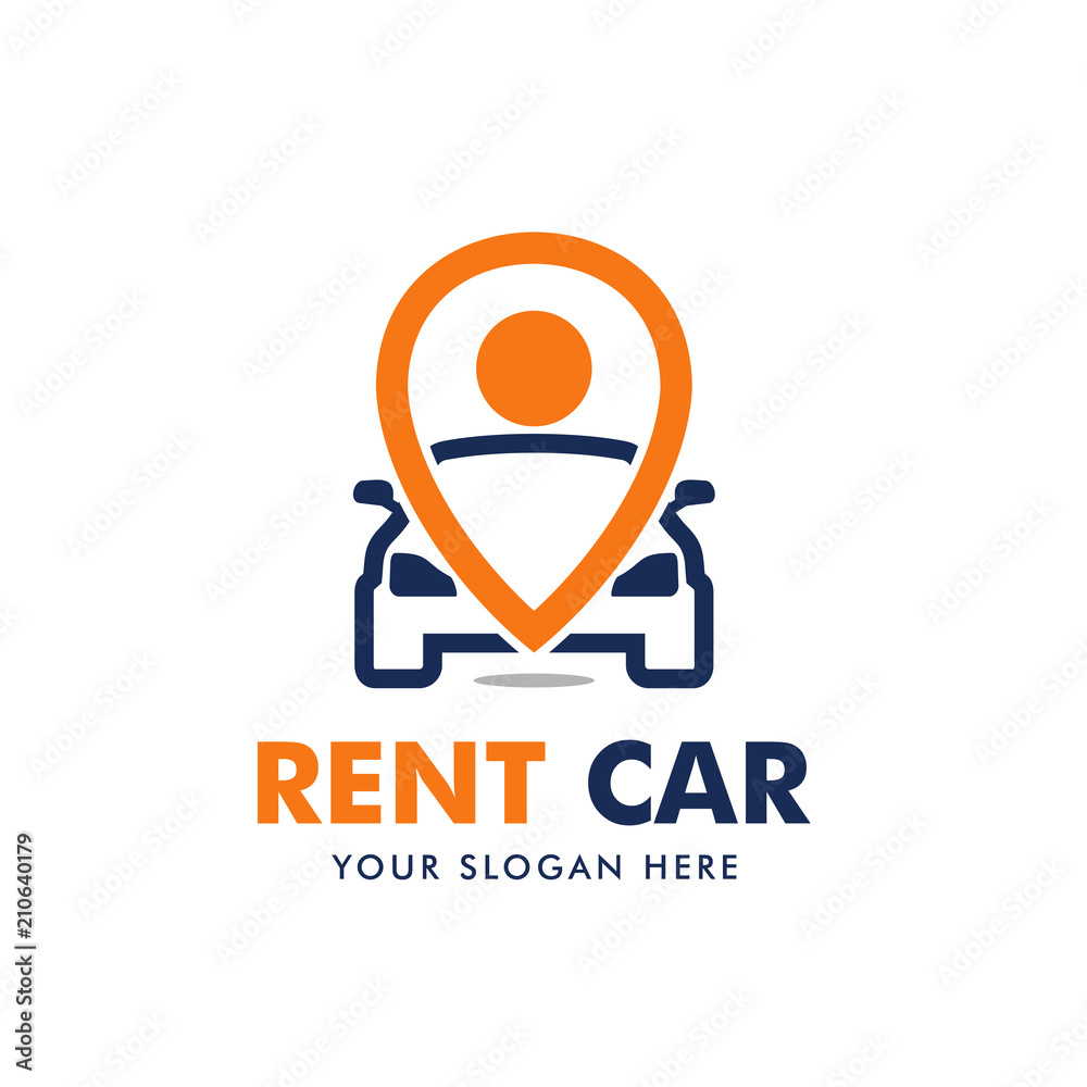 Vetor de Rent Car Logo Vector do Stock | Adobe Stock
