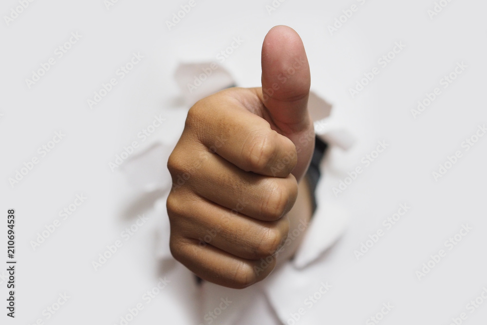 Thumbs up - good job - Positive Stock Photo | Adobe Stock