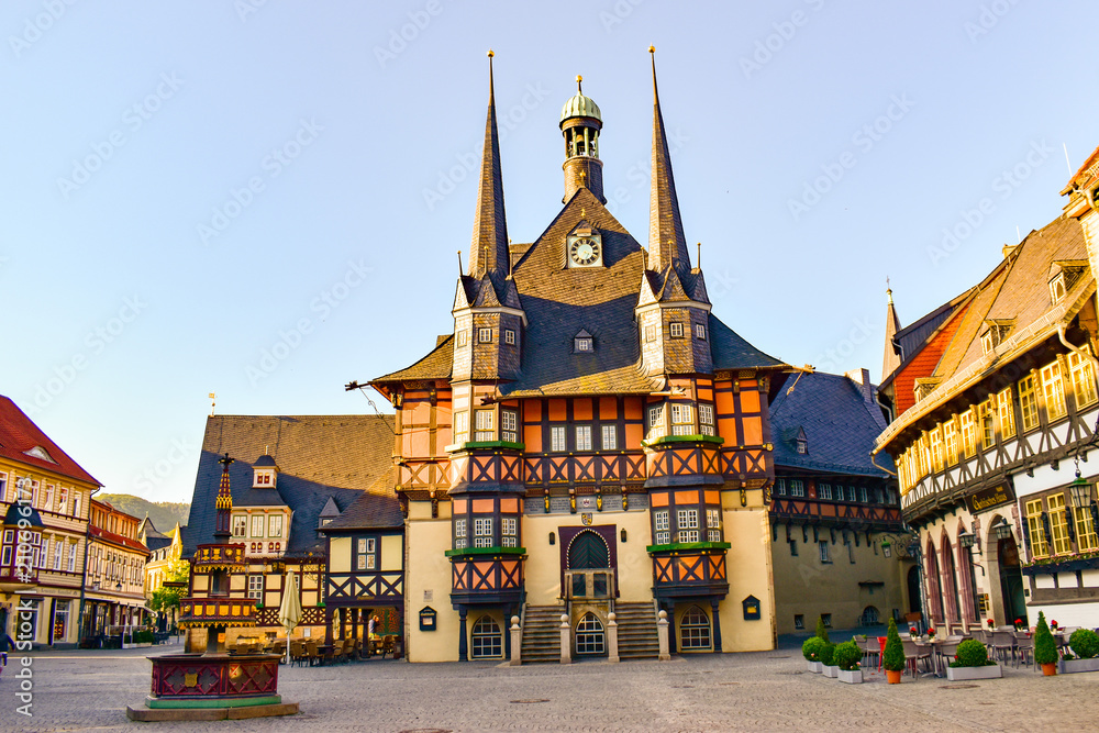 Wernigerode im Harz Stock Photo | Adobe Stock