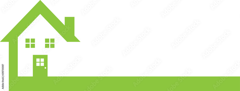 Green Real Estate Logo Stock Vector | Adobe Stock
