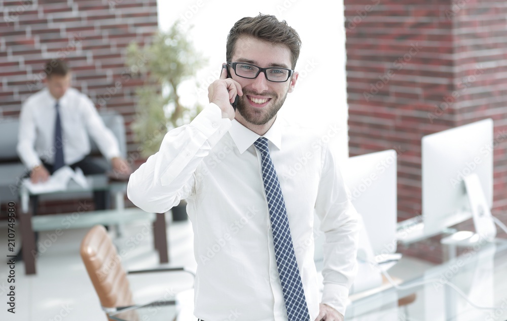 lawyer advises the client on the phone Stock Photo | Adobe Stock