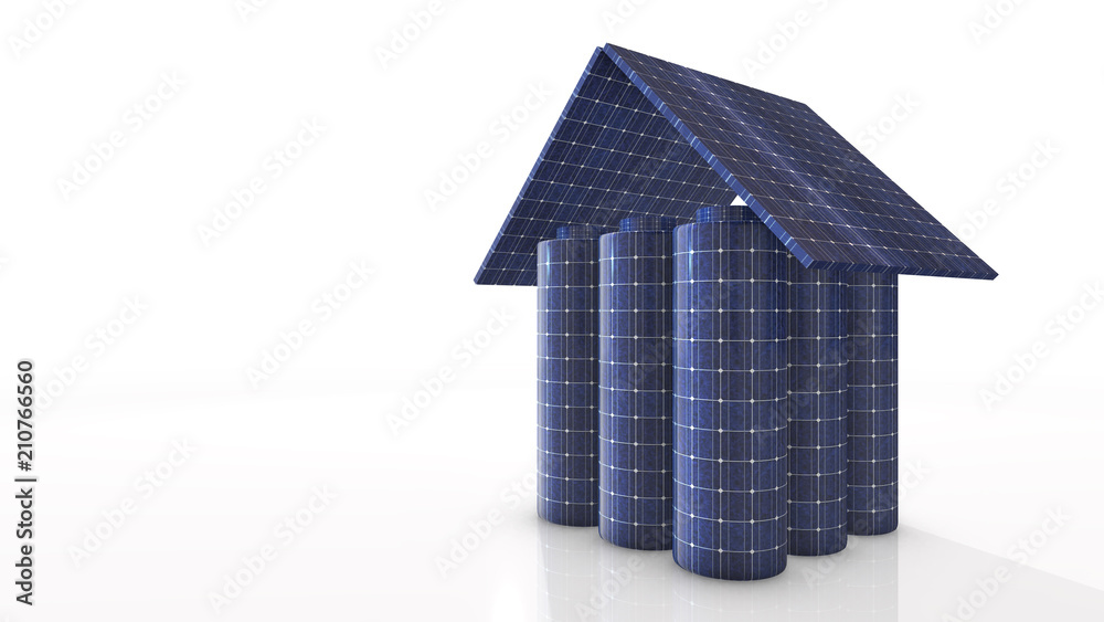 Photovoltaic battery solar panel green renewable energy storage future ...