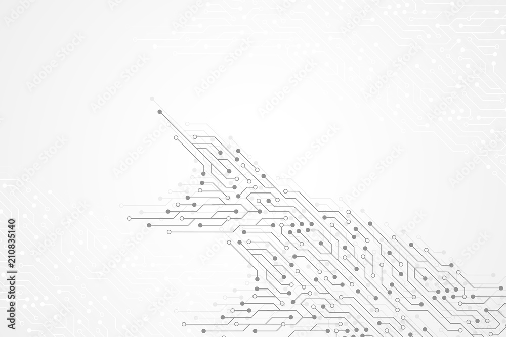 Abstract technology background with circuit board texture. Graphic ...