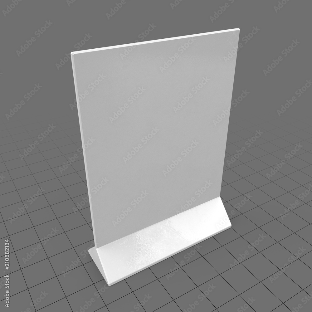 Standing Banner Stock 3D Asset Adobe Stock Standing Banner Stock 3D Asset Adobe Stock