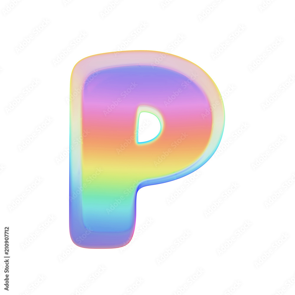 Alphabet Letter P Uppercase Rainbow Font Made Of Bright Soap Bubble Alphabet Letter P Uppercase Rainbow Font Made Of Bright Soap Bubble