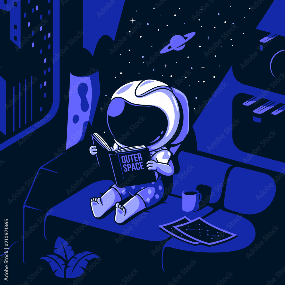 Inner space Stock Illustration | Adobe Stock