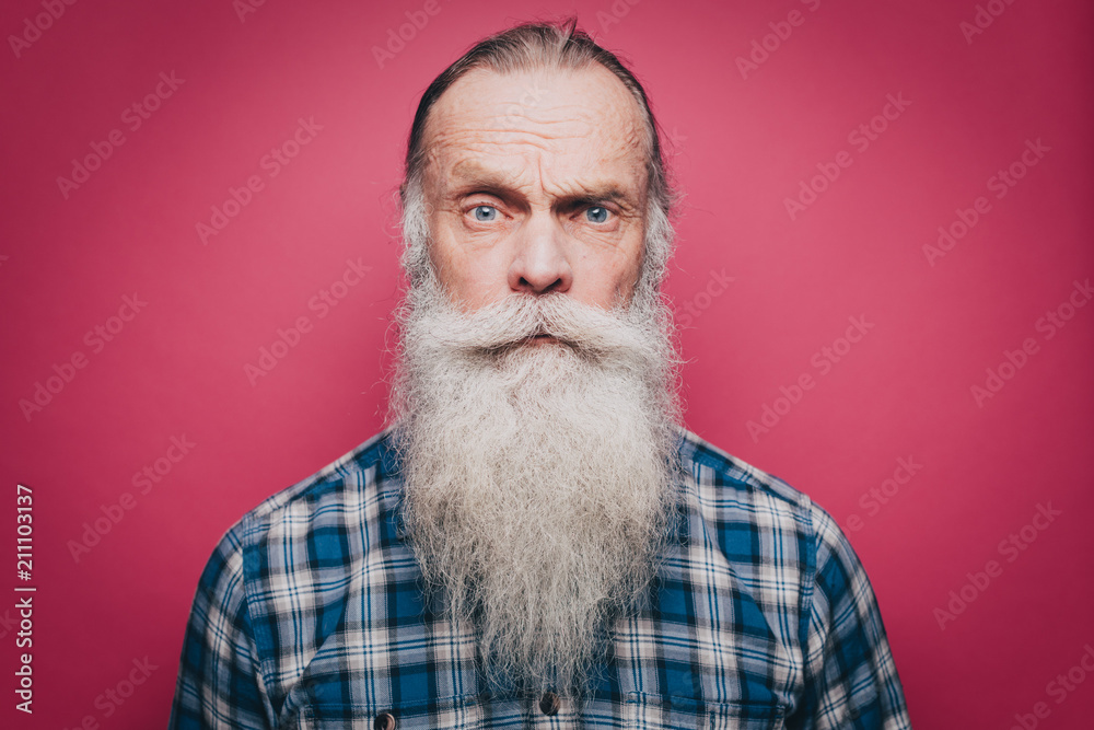 Huge White Beard