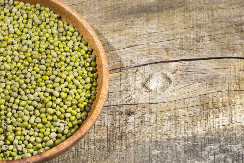 Mung bean, green moong dal - Vigna radiata Stock Photo | Adobe Stock
