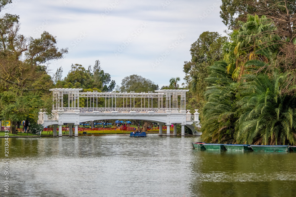Greek Bridge at Bosques de Palermo (Palermo Woods) - Buenos Aires ...