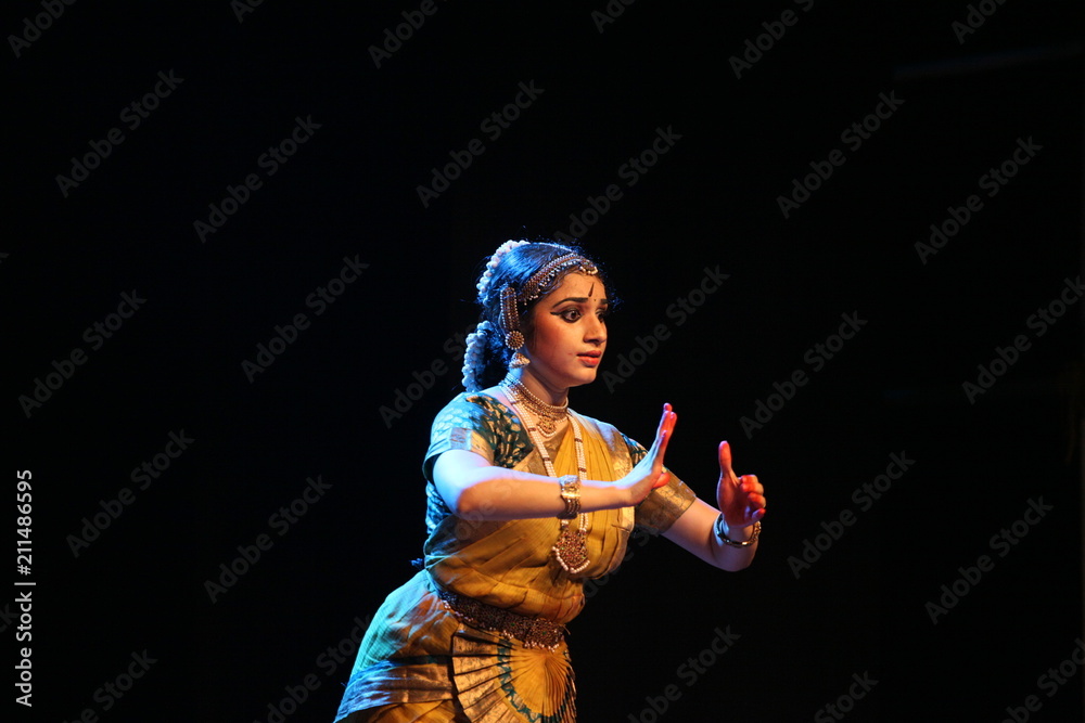 Photo & Art Print bharatha natyam is one of the eight classical dance ...