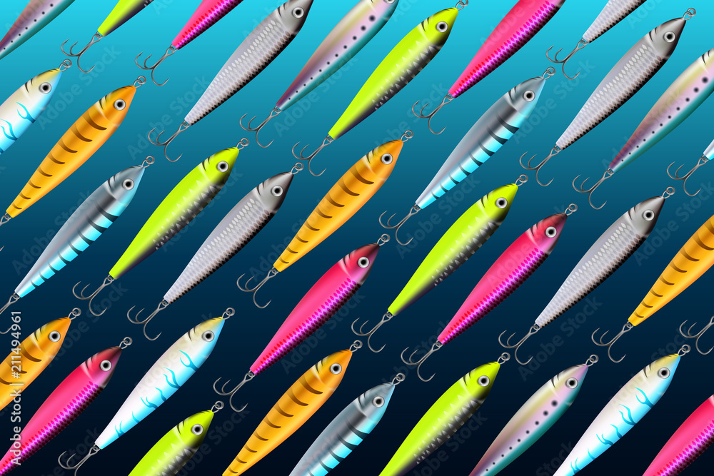 Bass Fishing Lure Wallpaper