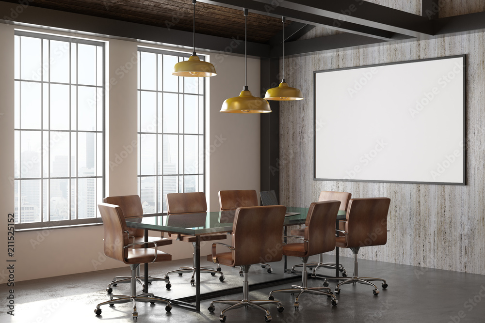 loft meeting room Stock Photo | Adobe Stock