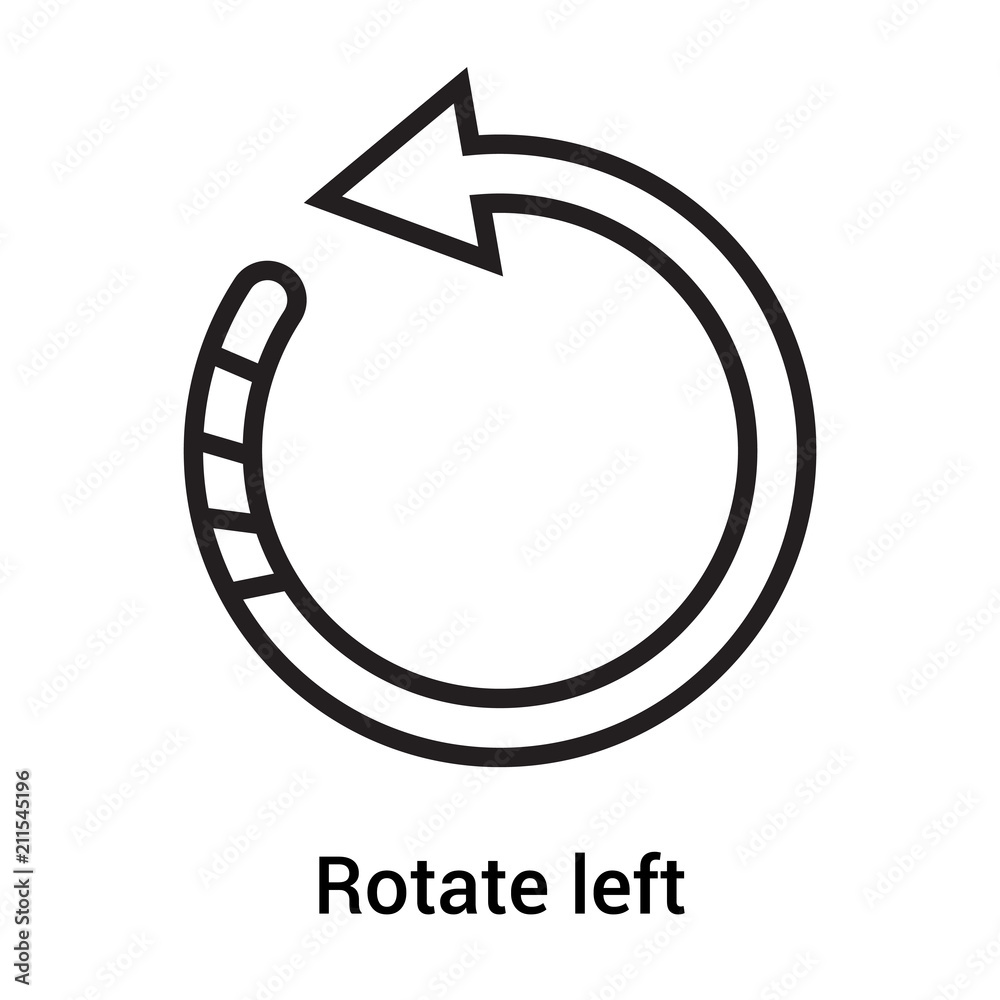 Rotate Left Icon