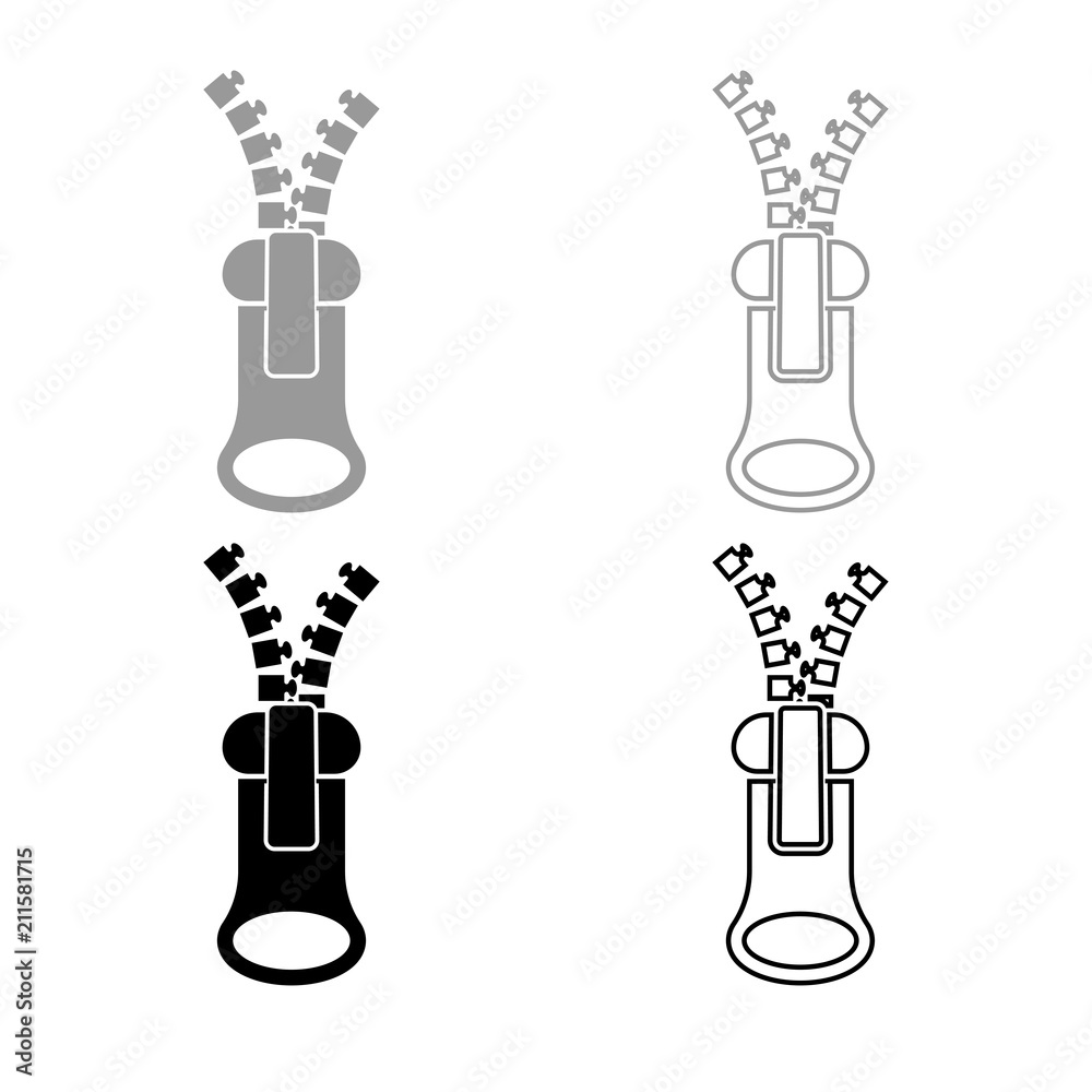 Zipper Outline