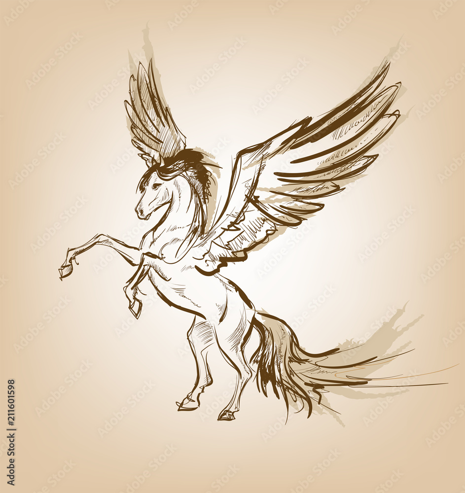 Greek Mythical Creatures Drawings