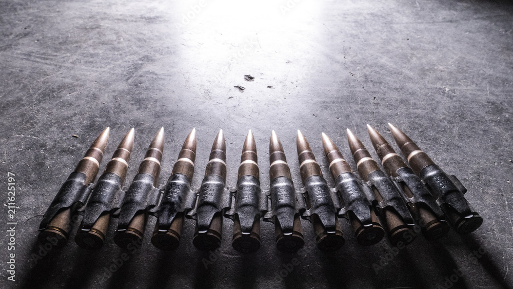 Machine Gun Bullet Chain