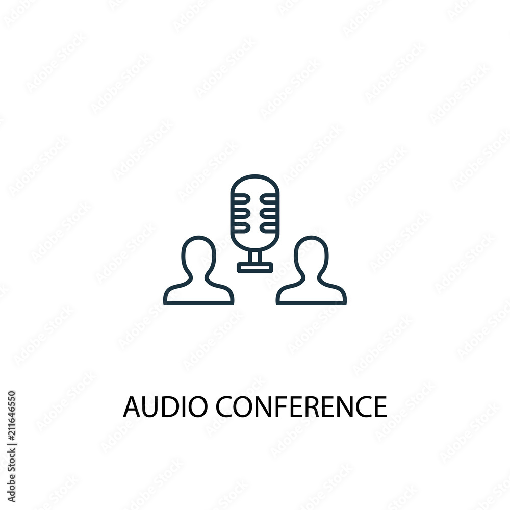 Audio Conference Icon