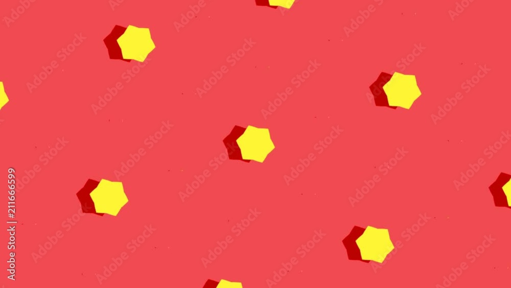 Background with animated patterns. Animation is looped, which allows ...