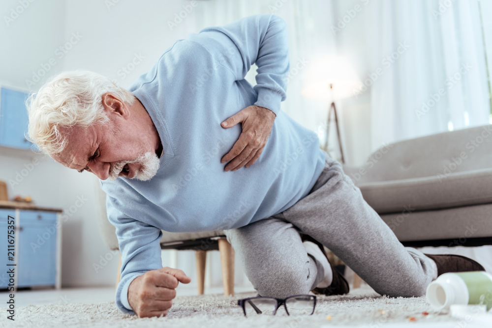 Man In Severe Pain