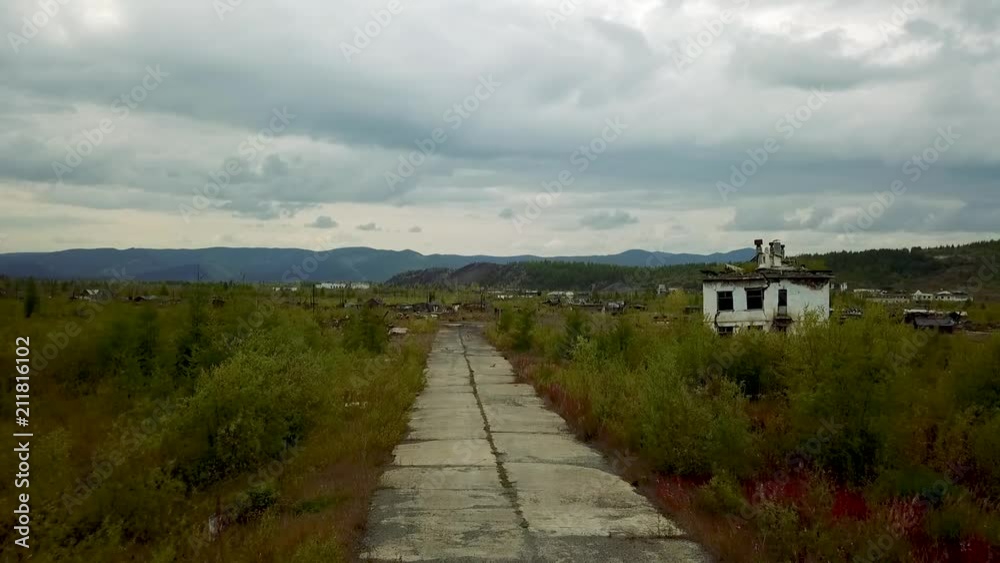 Kadykchan ghost town. Siberian ghost town built by gulag prisoners ...