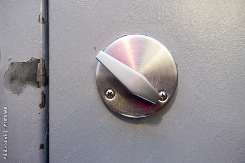 Bathroom Stall Door Lock