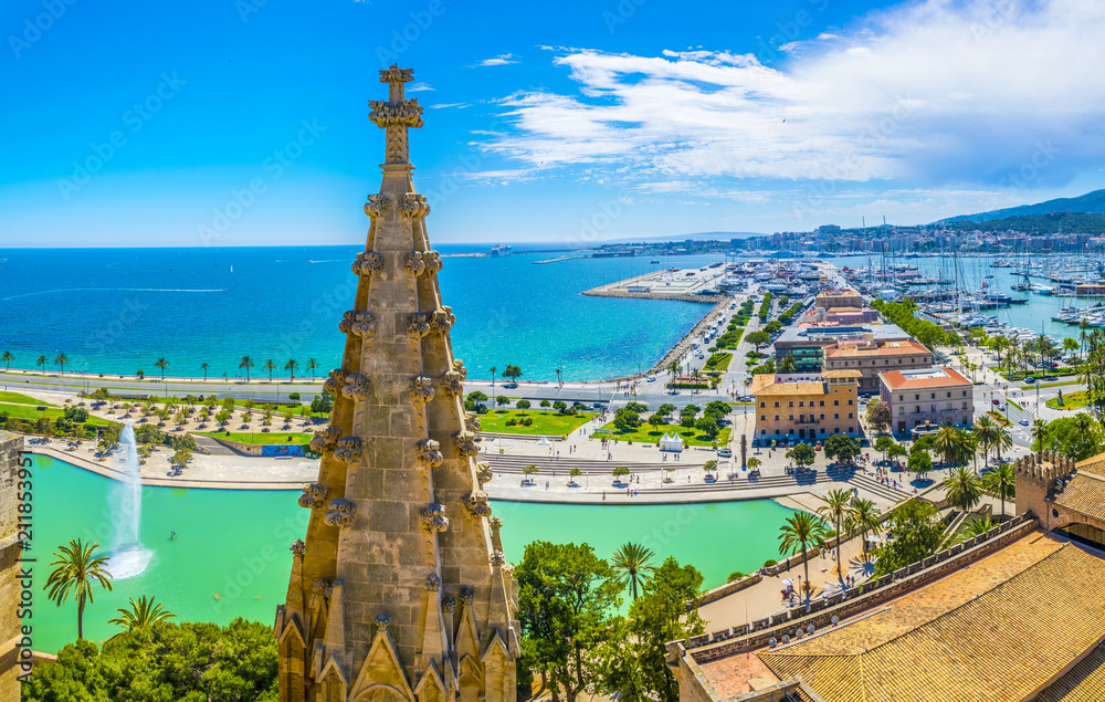 Parc de la Mar at Palma de Mallorca, Spain Stock Photo | Adobe Stock