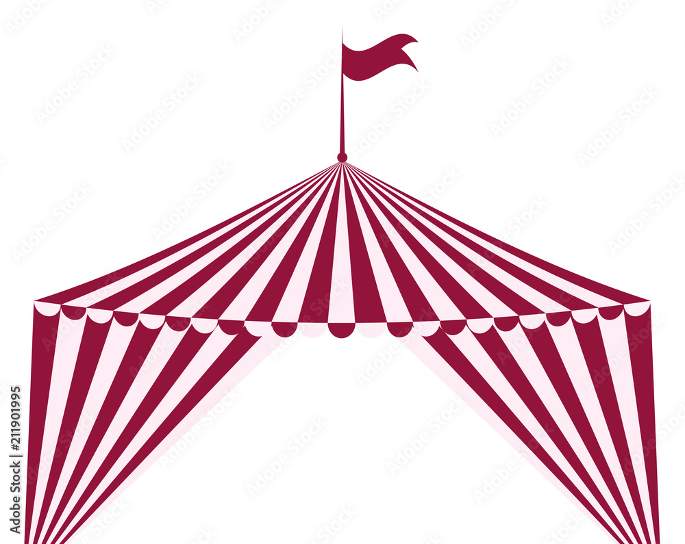 Carnival Tent Vector