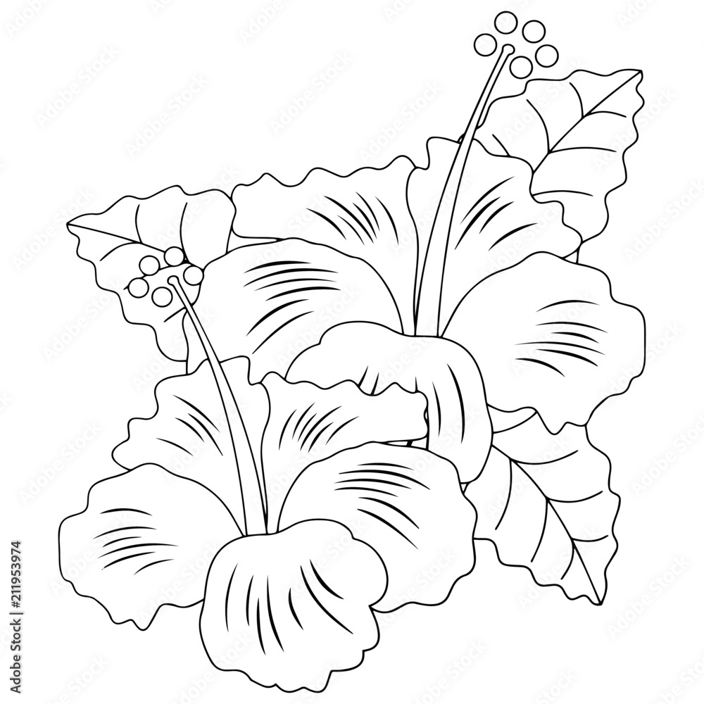 Flower cartoon illustration isolated on white background for children ...