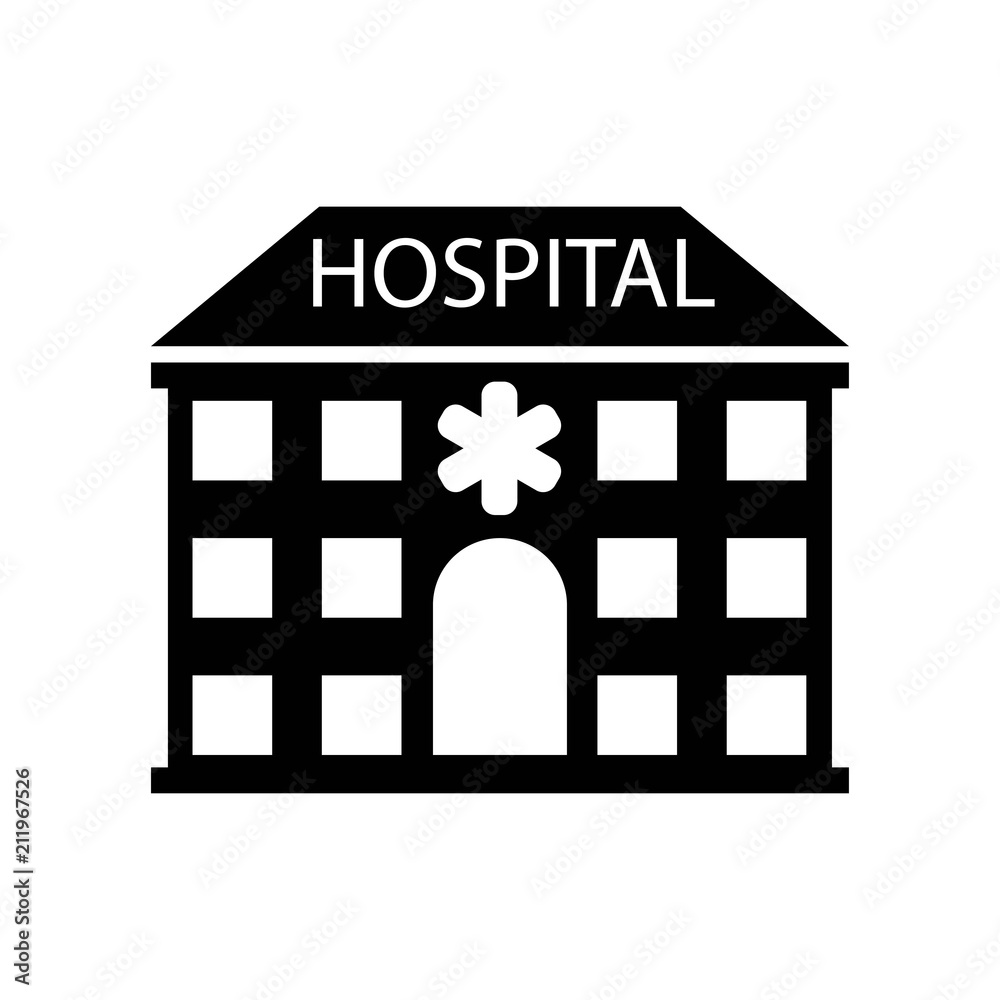 Hospital Building Symbol