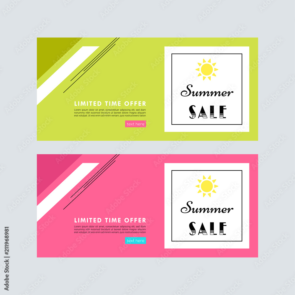 Colorful Summer Facebook Covers