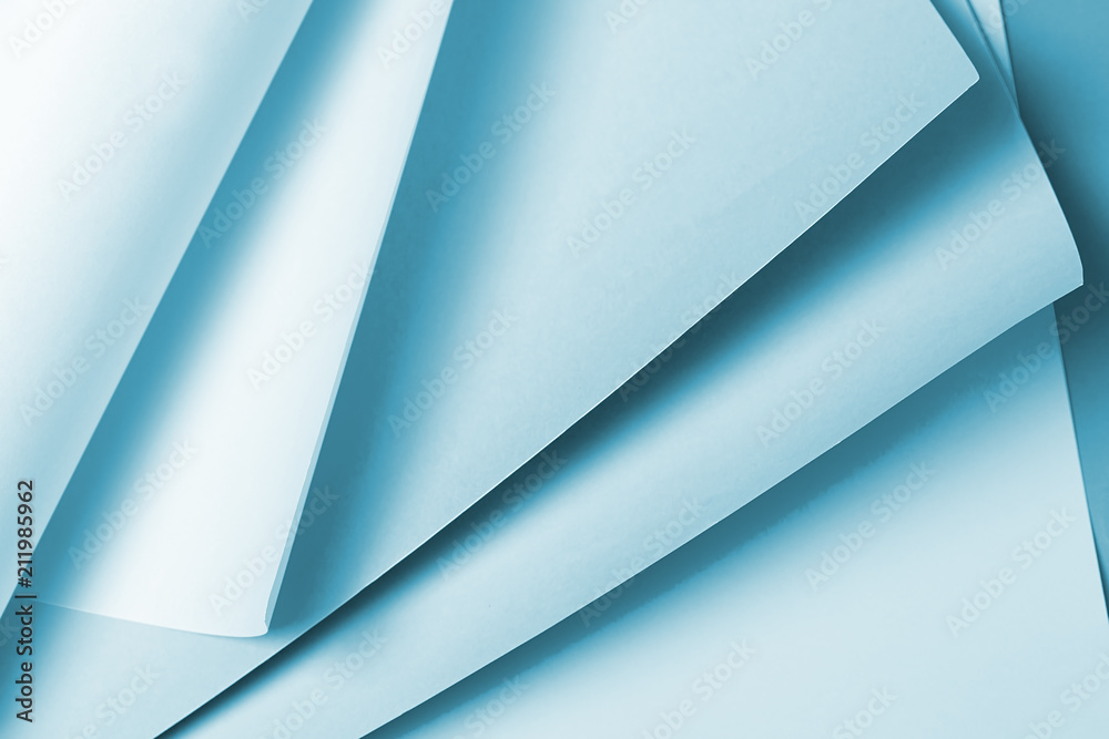 Blue paper background. Stock Photo | Adobe Stock