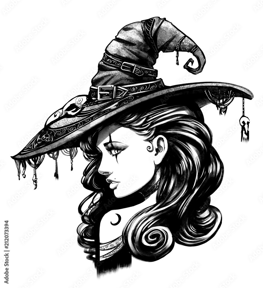 Witch Face Profile