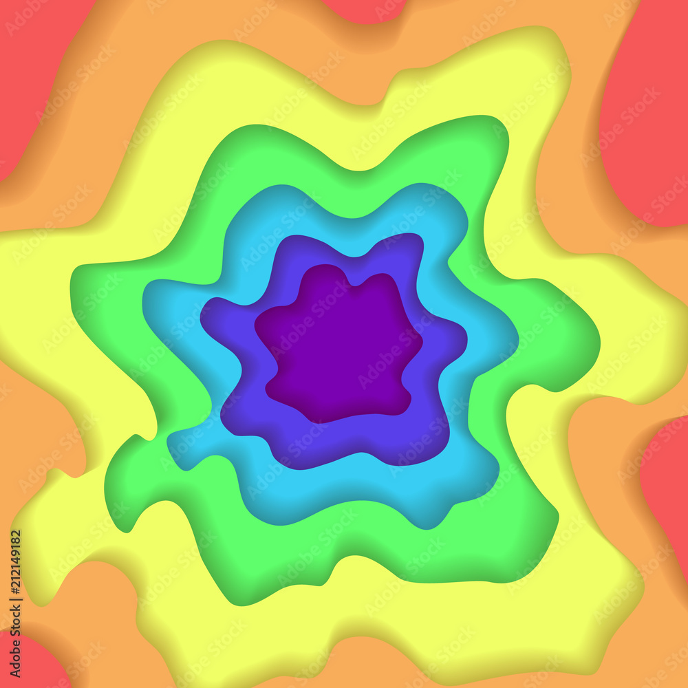 Rainbow 3d Backgrounds