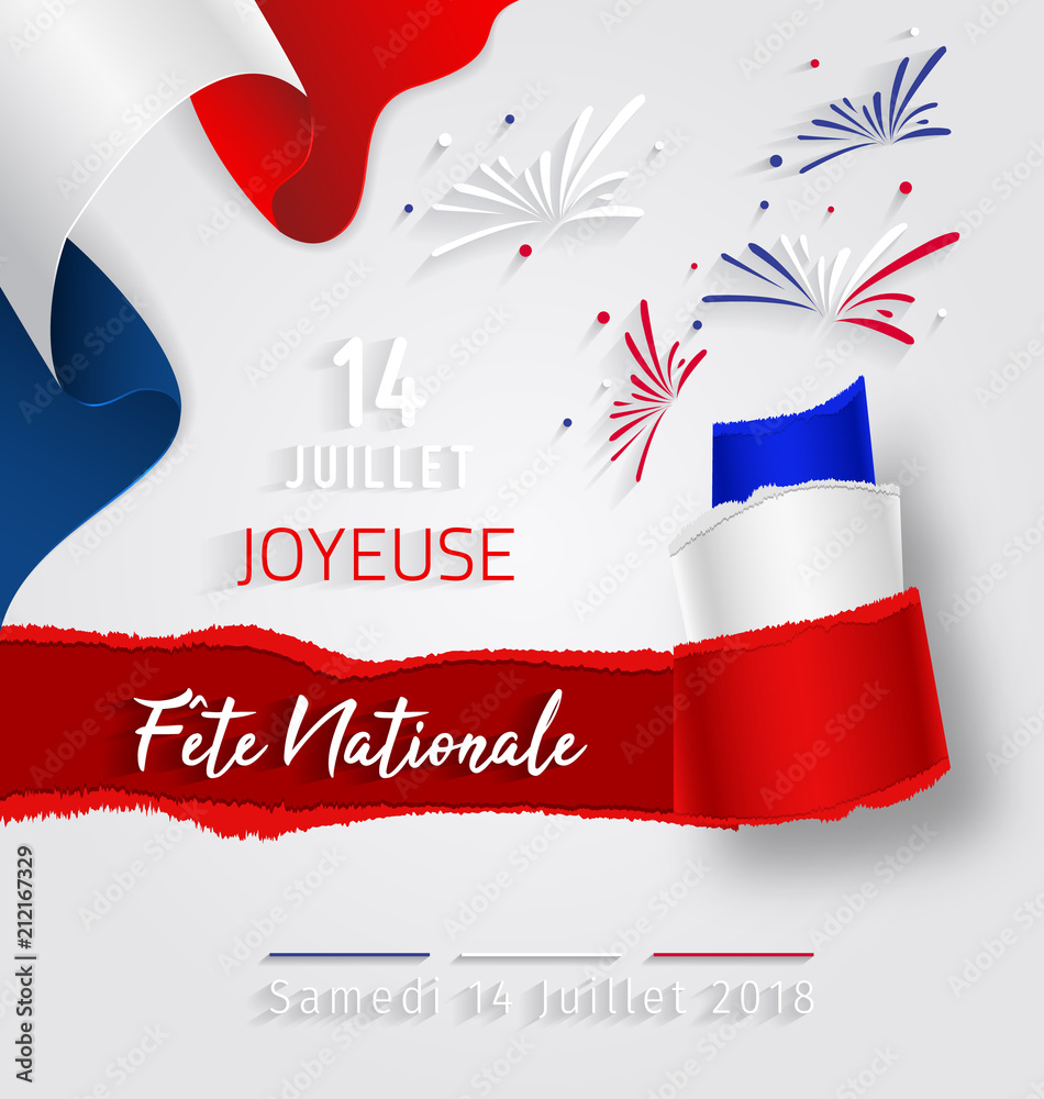 14 Juillet - Fête Nationale. 14 juillet en France - fête nationale ...